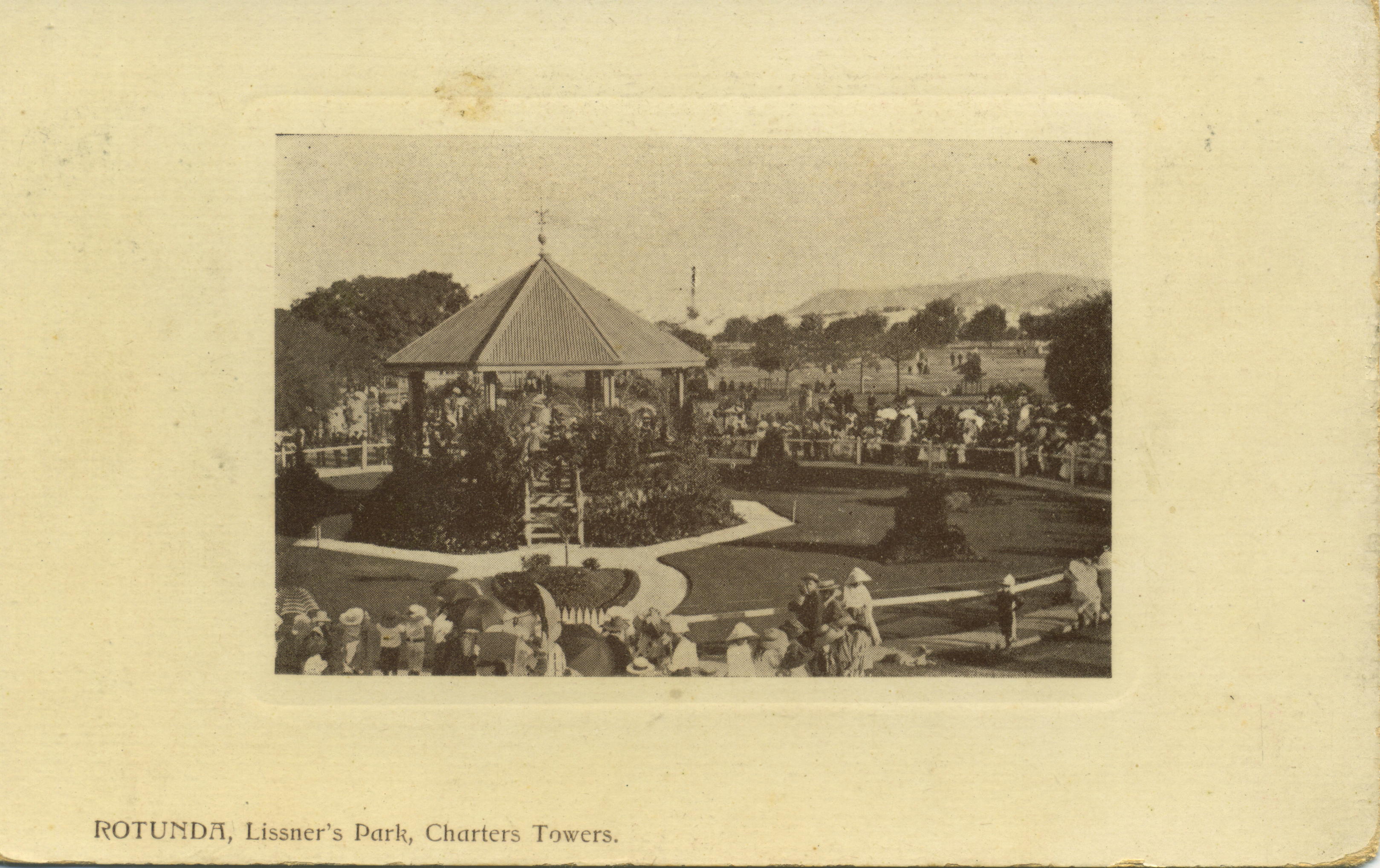 Charters Towers, Queensland – Lissner Park Band Stand – Australian Band ...