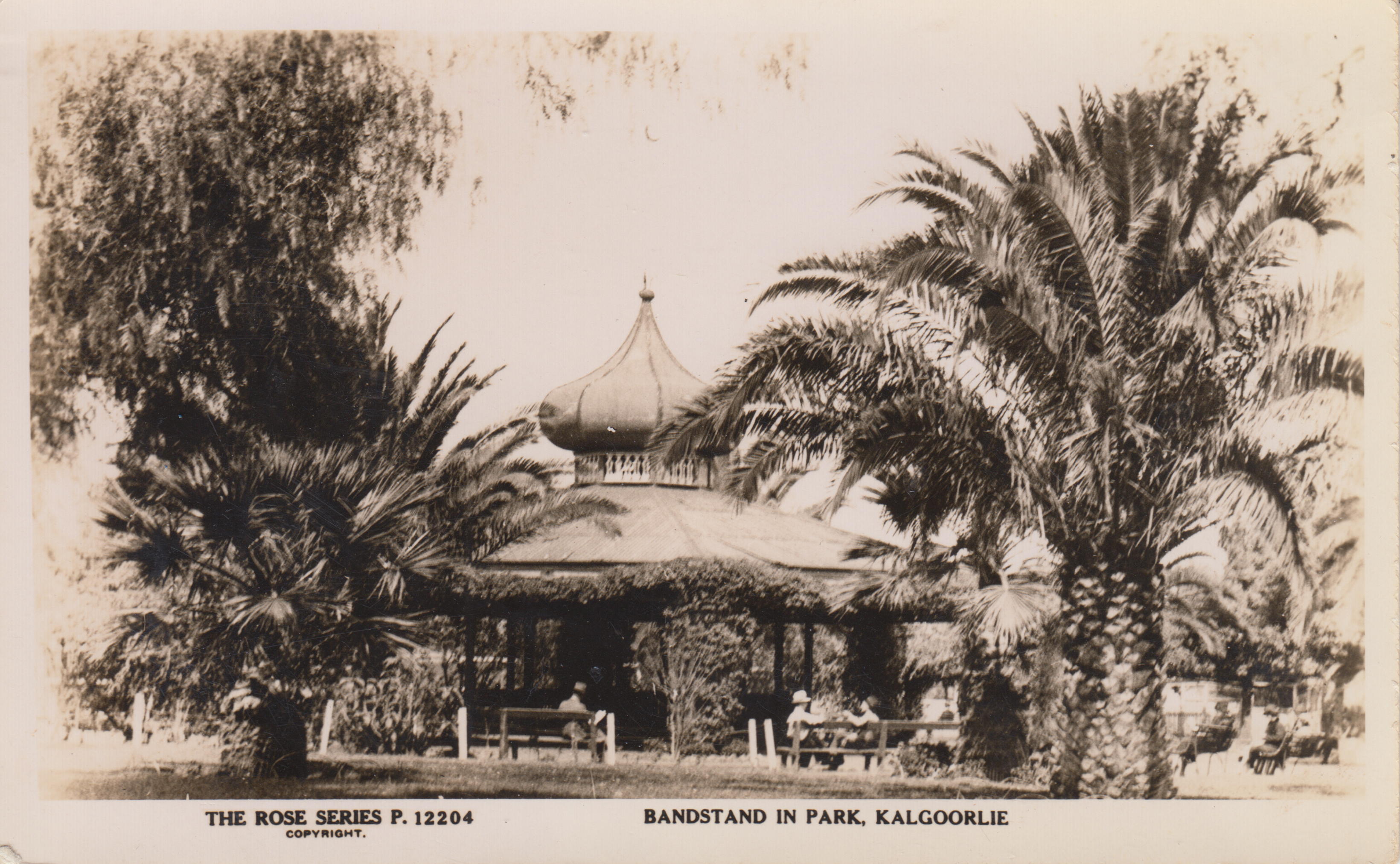 Kalgoorlie, W.A. – Victoria Park Rotunda – Australian Band Stands