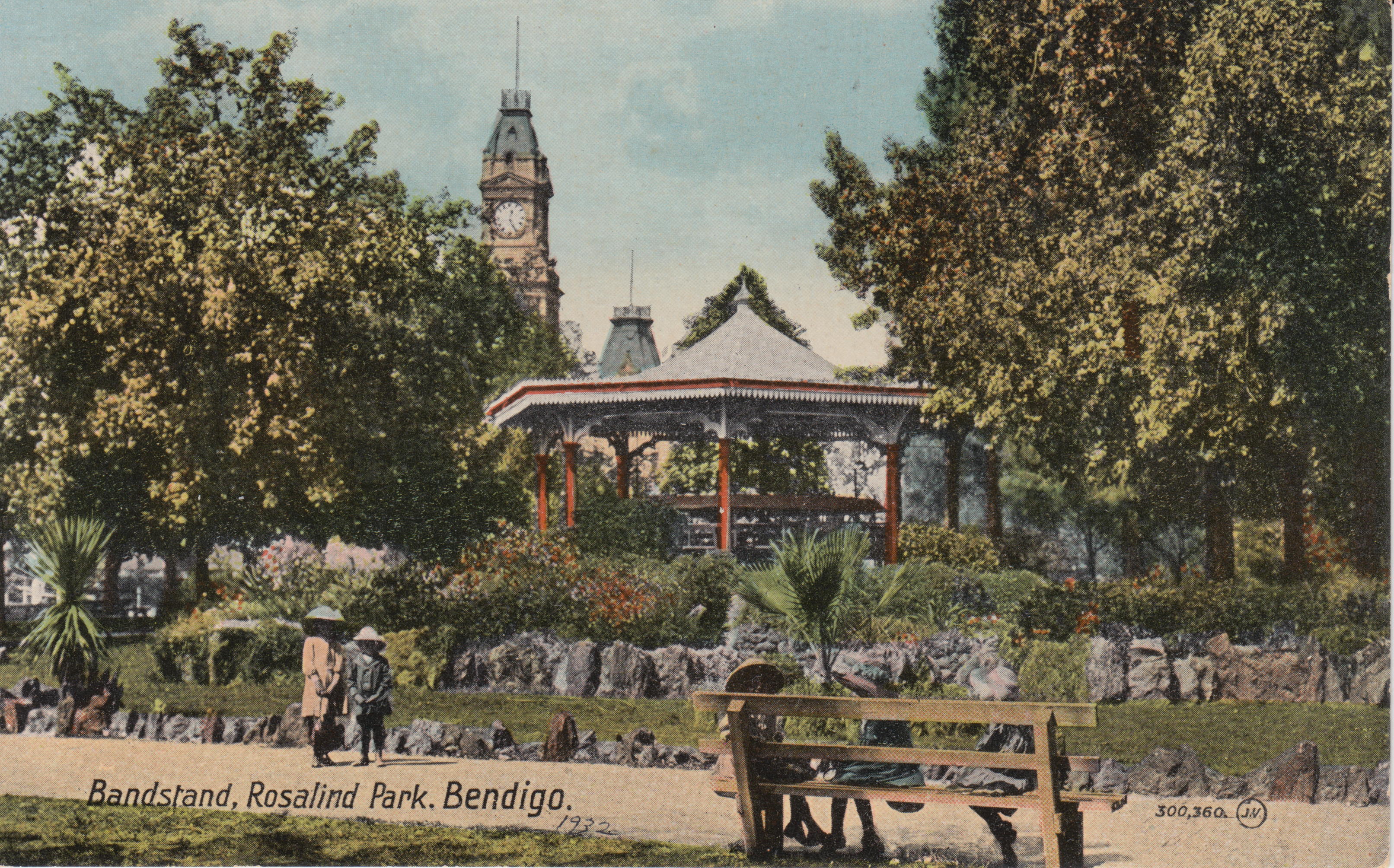 Bendigo, Victoria – Rosalind Park Rotunda – Australian Band Stands