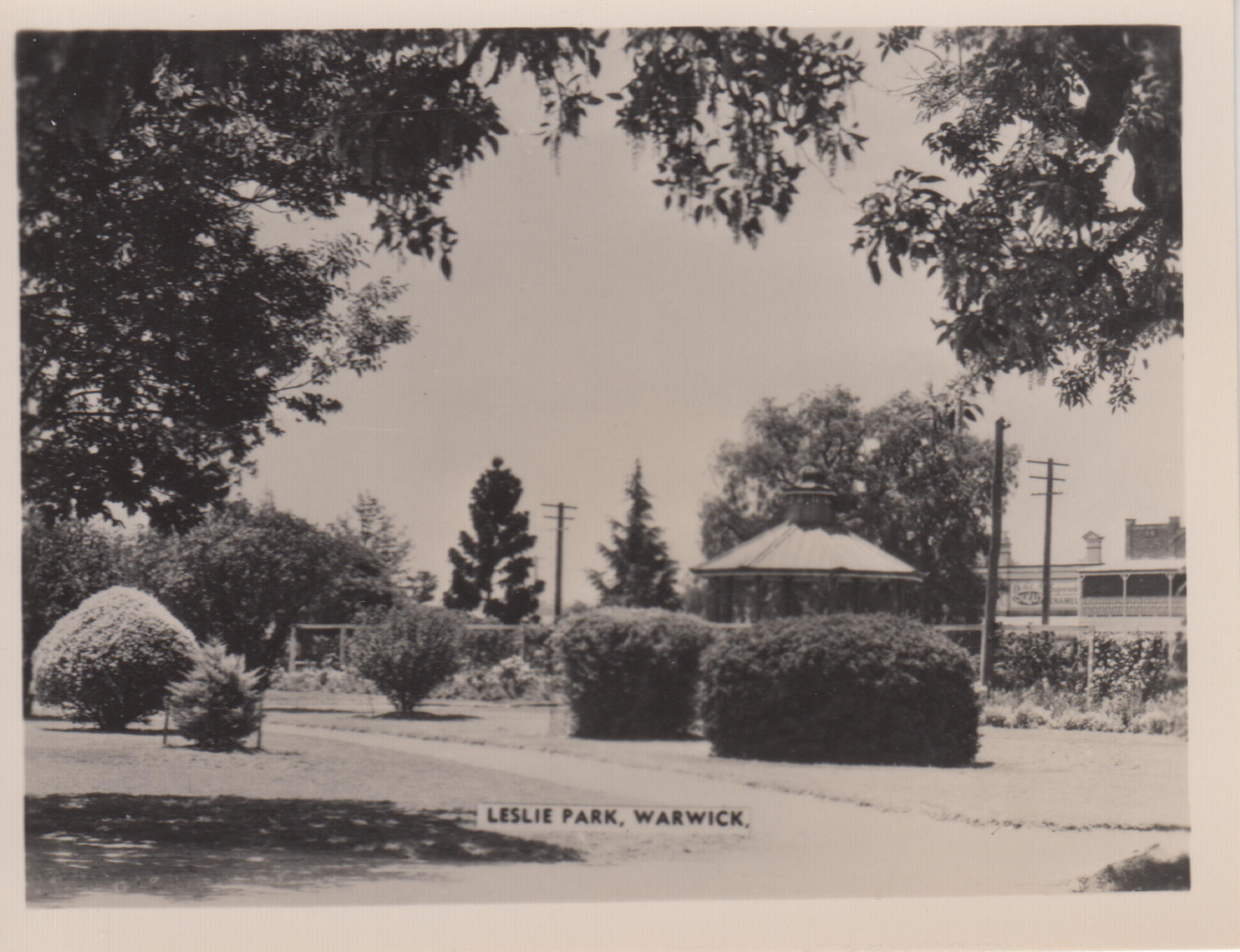 Warwick, Queensland – Leslie Park – Australian Band Stands