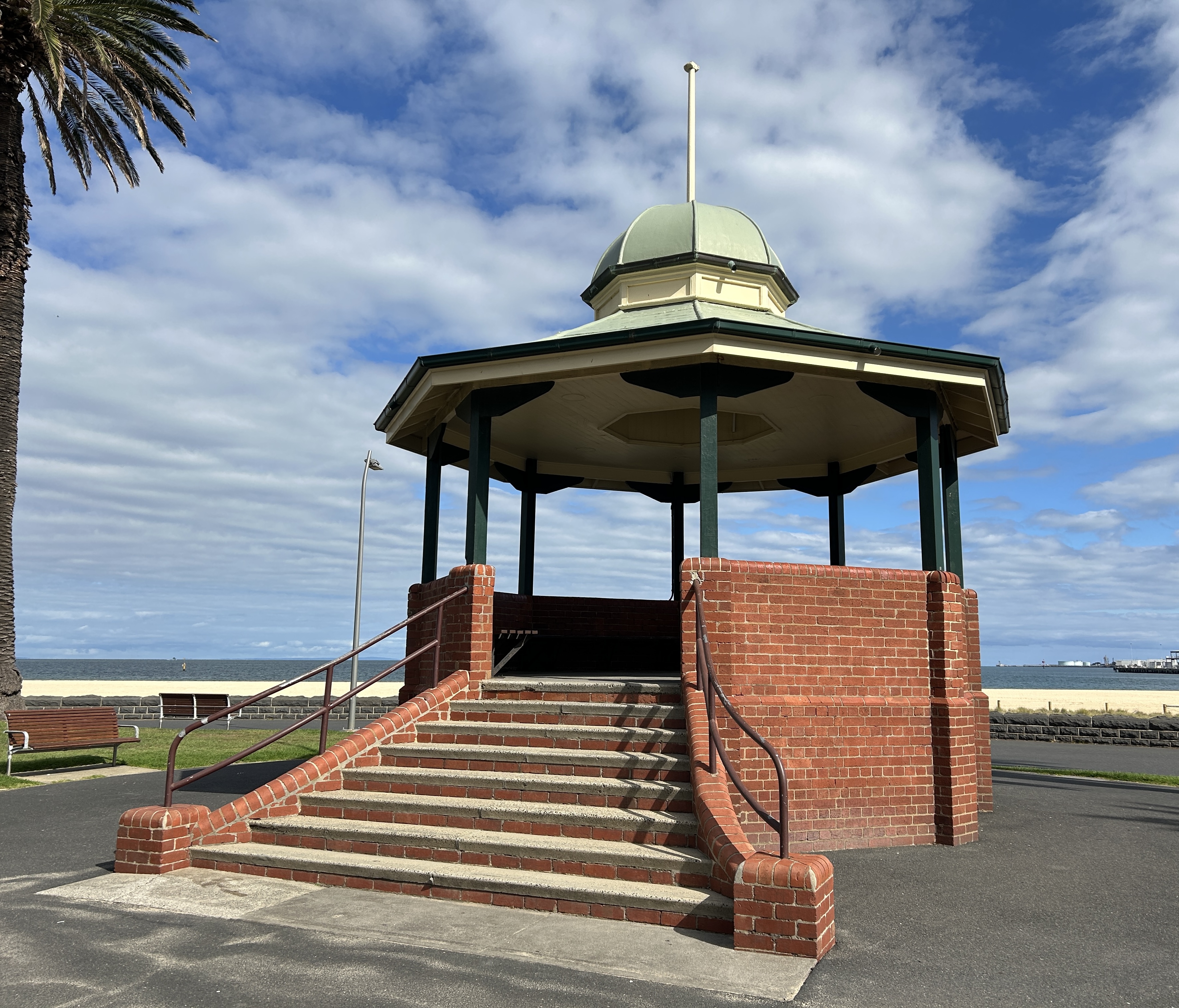 Port Melbourne, Victoria – Memorial Band Rotunda – Australian Band Stands